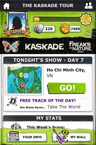 Mini Review Tap Tap Revenge Tour | GameSaku