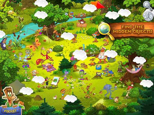 Review Funny Wood HD - Fresh & Colorful Hidden Object Game | GameSaku