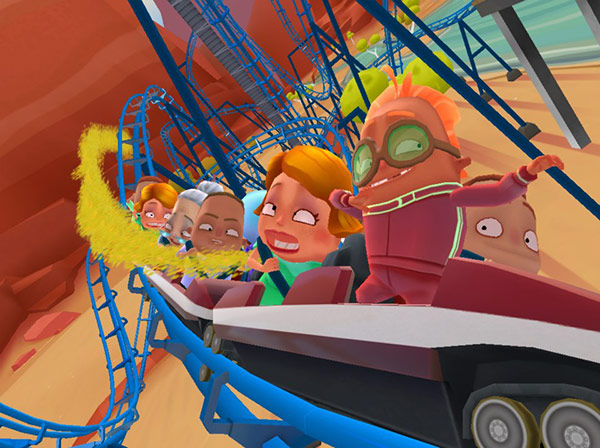 Coaster Crazy, Buat Roller Coaster Dengan Jentikkan Jari
