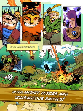 Kingdom Rush The Comic – Segera Tersedia Untuk Tablet & Smartphone