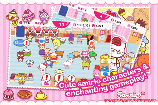 Hello Kitty Cafe! Time Management Cute Buat Android dan iPhone