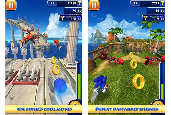 Review Sonic Dash | Games in Asia