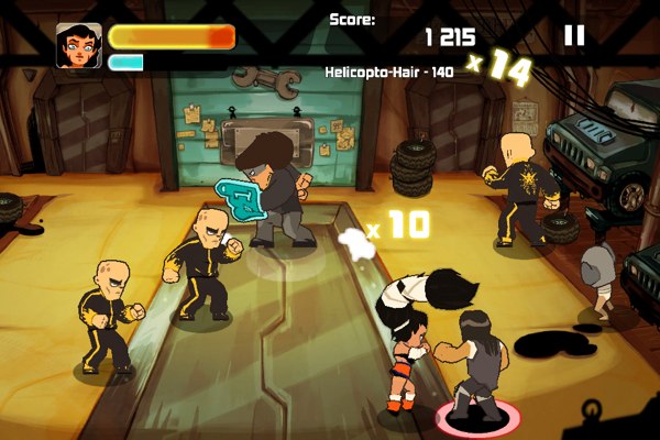 Preview Combo Crew - Fighting Dengan Control Khusus Layar Sentuh