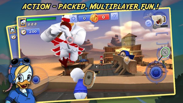 Paman Gober Dalam Game DuckTales: Scrooge's Loot