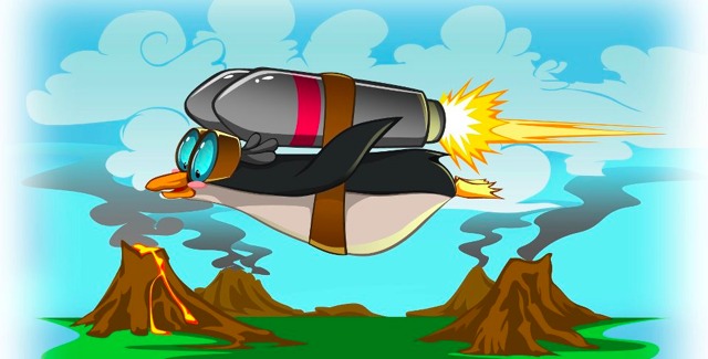 Review Super Jetpack Penguin | GameSaku