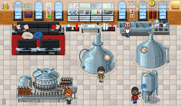 Review Fiz: The Brewery Management Game | Games in Asia