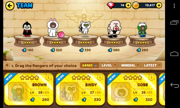 Tips & Trick Bermain LINE Rangers | Games in Asia