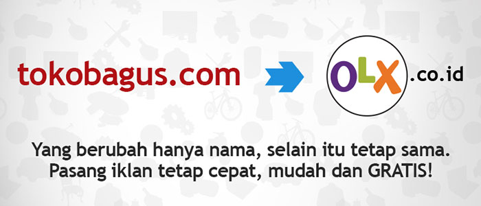 Tokobagus kini menjadi OLX Indonesia; tetap bekerja seperti biasa