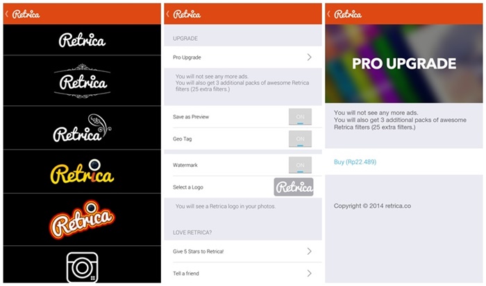 Aplikasi Retrica buat foto miliki tampilan jadul - review