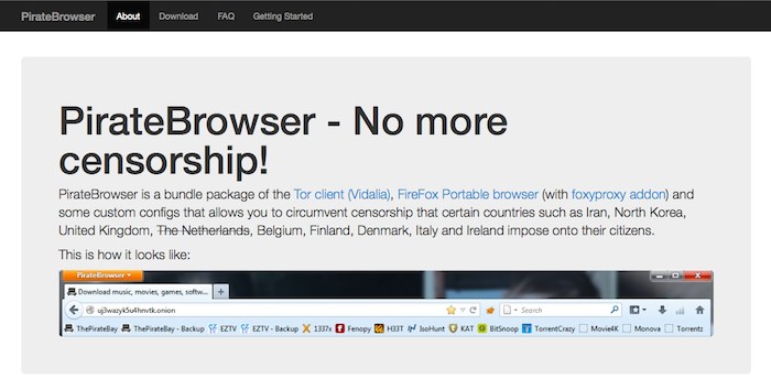 Daftar hal menarik tentang website file sharing Pirate Bay