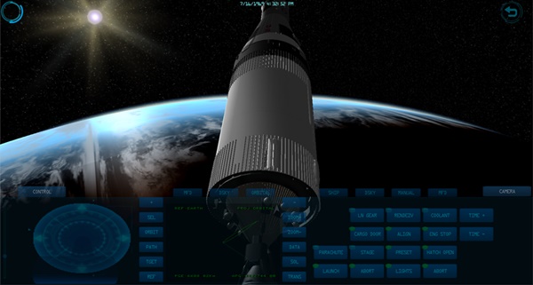 Space Simulator Akan Hadir Secara Eksklusif Untuk iPad