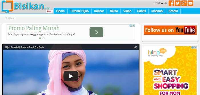 Bisikan ingin menjadi portal tips dan tutorial untuk wanita