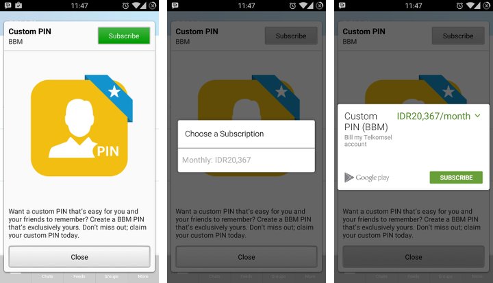 Fitur baru BBM memungkinkan Anda memilih PIN cantik sendiri