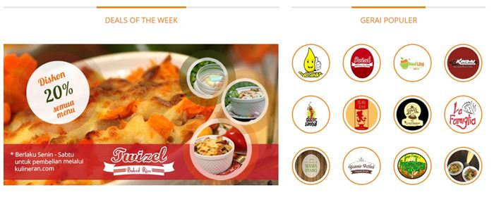 Kulineran startup delivery makanan di Yogyakarta