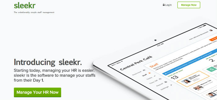 Sleekr platform manajemen HR UKM dan startup