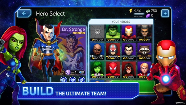 Marvel Mighty Heroes Resmi Dirilis Oleh DeNA