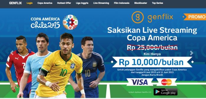 Genflix 2.0 alternatif aplikasi streaming mobile