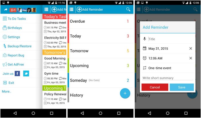 Daftar aplikasi to-do list dan reminder untuk Android