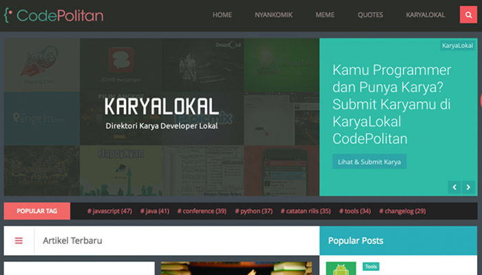 Codepolitan rumah programmer Indonesia