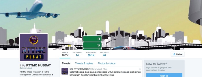 7 akun Twitter penyedia informasi jalur mudik
