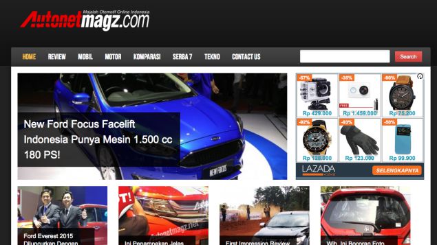 Portal otomotif online bilingual Autonetmagz