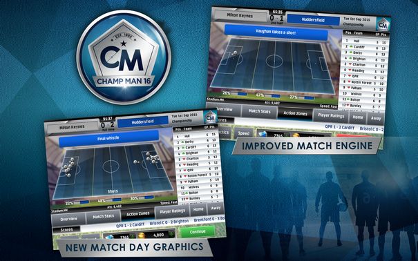 Champ Man 16 - Game Manajer Sepak Bola Gratis dan Ringan