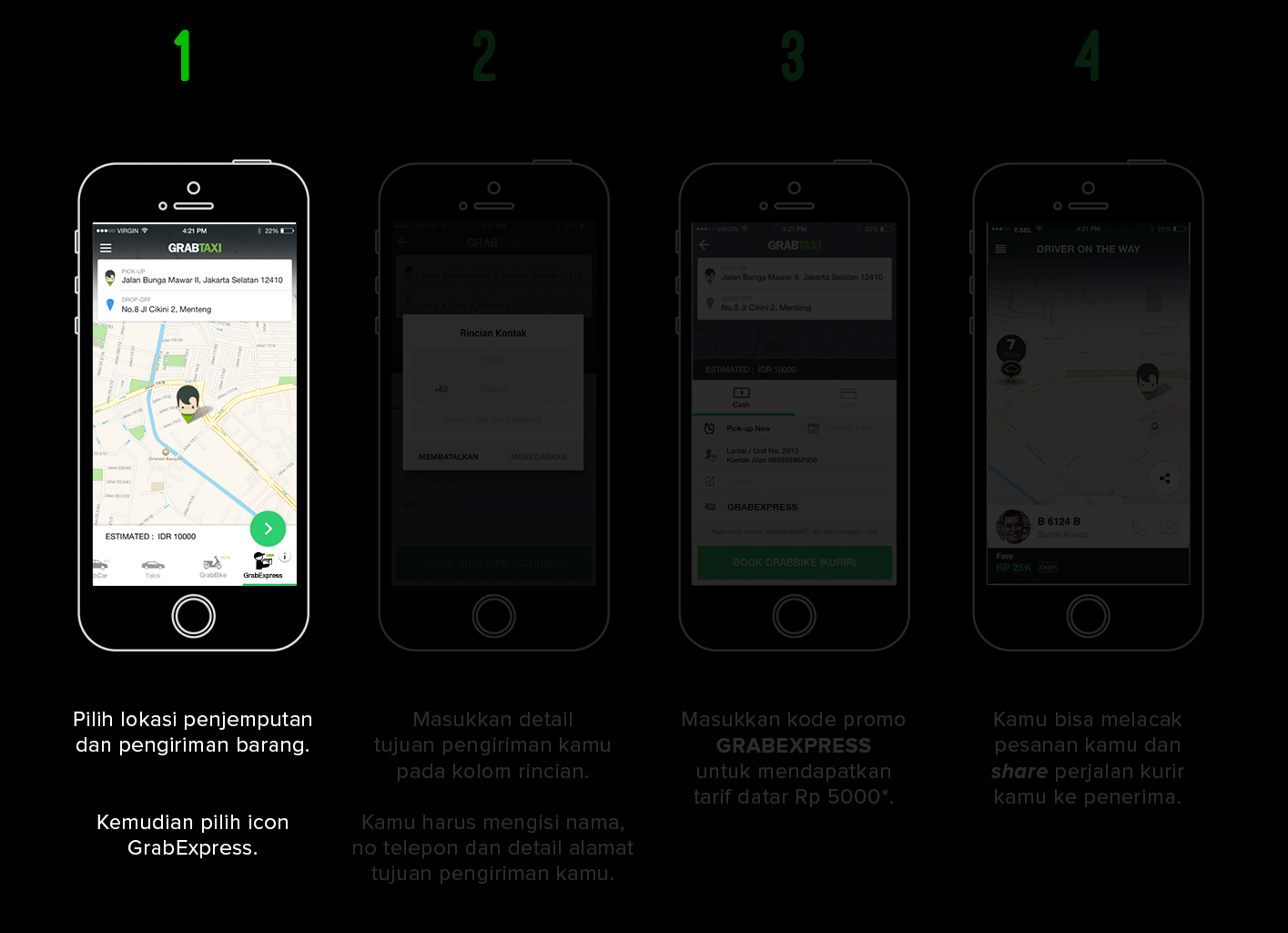 GrabExpress layanan pengiriman on-demand dari GrabTaxi