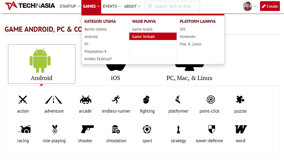 Daftar Game Android Terbaik Berdasarkan Genre | Tech in Asia