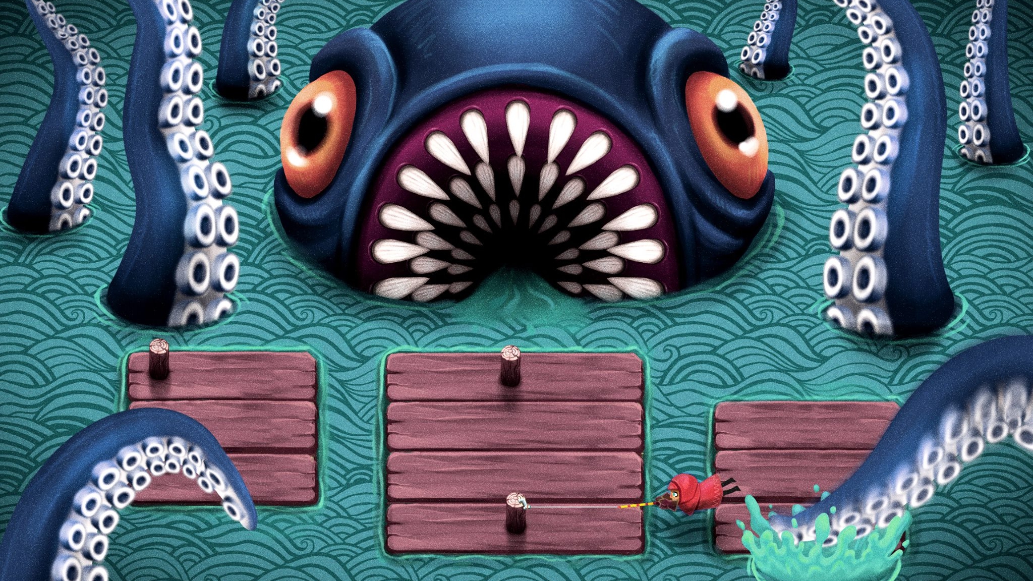 Legend of the Skyfish - Game ala Zelda dengan Ilustrasi Artistik