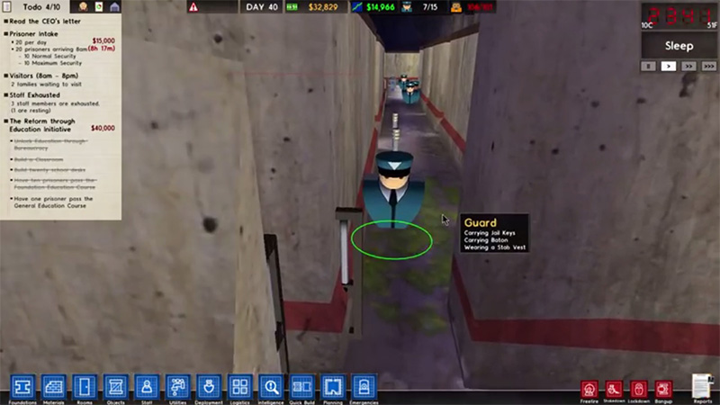 Prison Architect Memiliki Mode 3D Tersembunyi