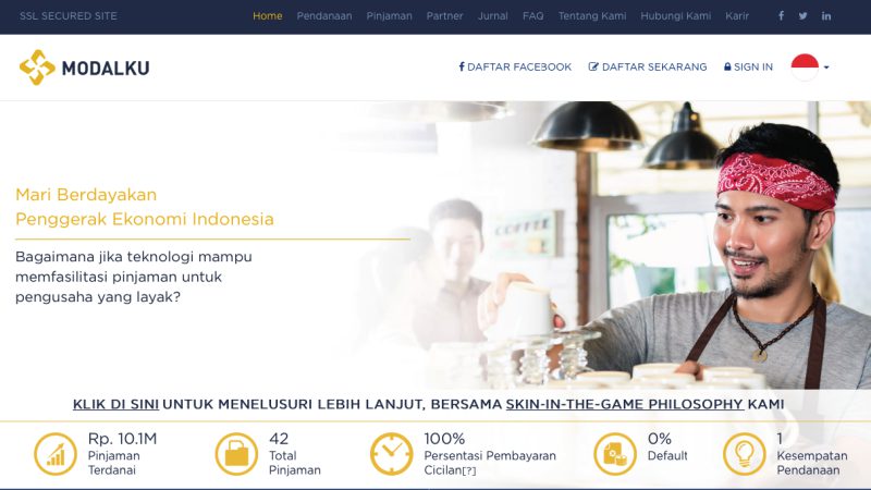Modalku Platform Pinjaman Dana Raih Pendanaan Seri A