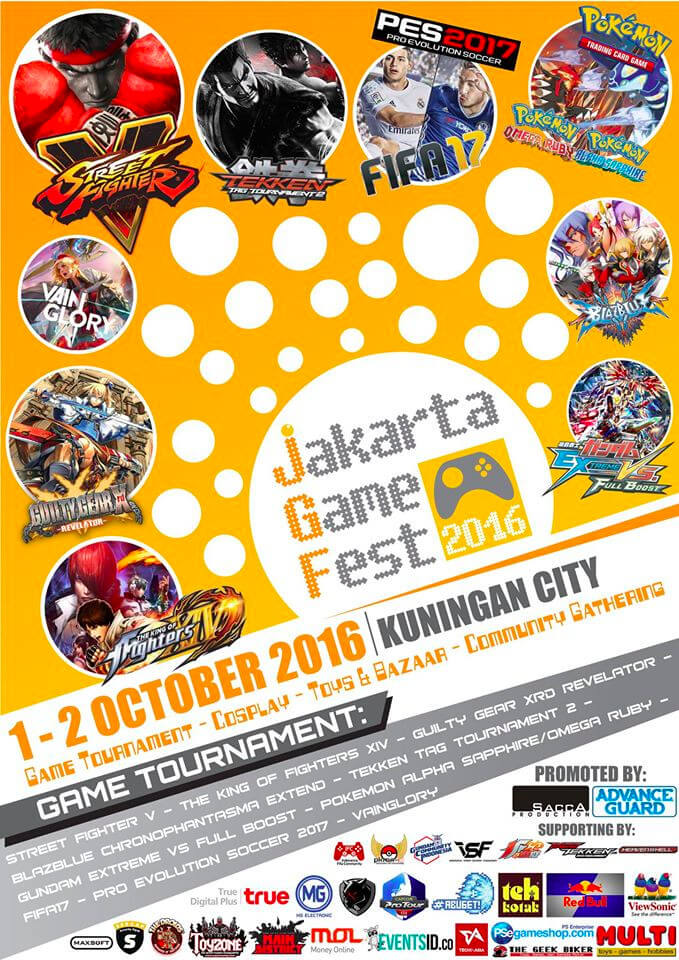 Jakarta Game Fest 2016 - Festival Game Tanpa Batas