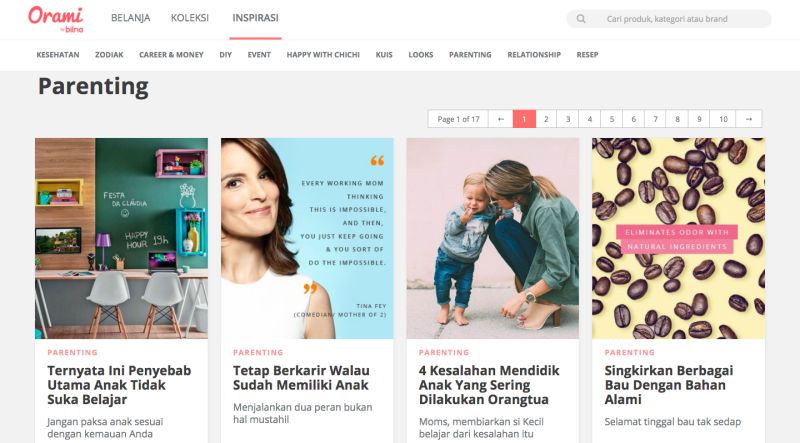 Kumpulan E-commerce Penjual Perlengkapan Bayi di Indonesia