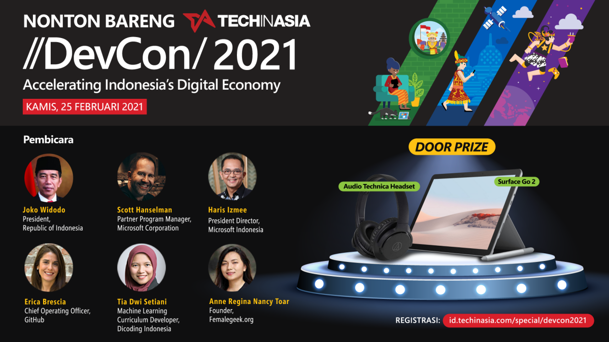 Nonton Bareng Microsoft Developer Conference 2021 di Tech in Asia