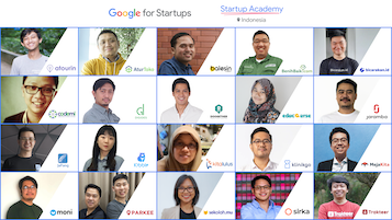 20 Startup Terpilih Ikut Google Startup Academy Indonesia