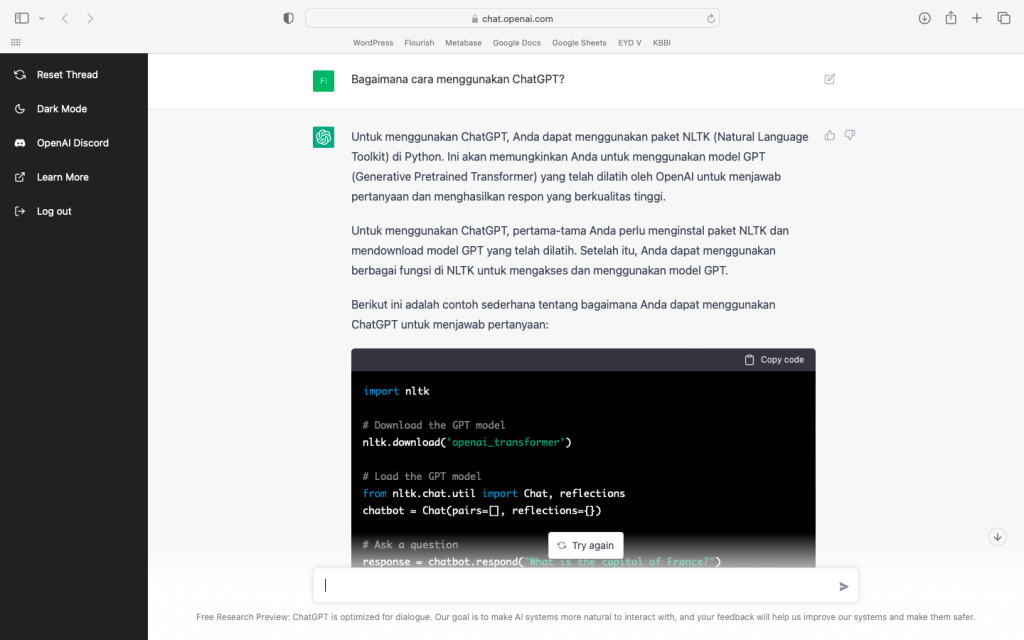 Mengenal ChatGPT, Prototipe Chatbot Pintar Besutan Elon Musk dkk