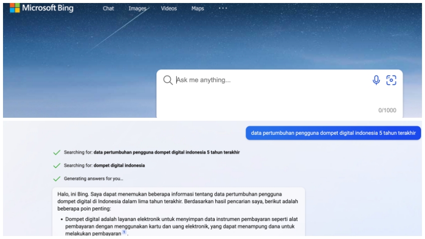 Microsoft Resmi Luncurkan Bing dan Edge Model Baru Berbasis AI